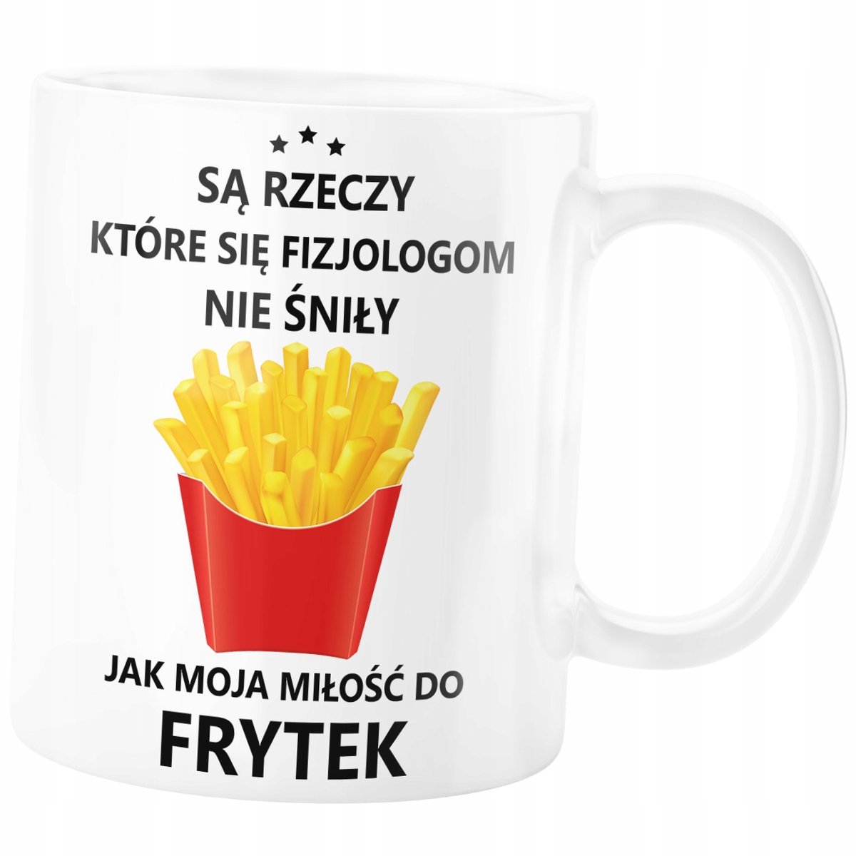 KUBEK MOJA MIŁOŚĆ DO FRYTKI ZABAWNY PREZENT - Inna marka | Sklep EMPIK.COM