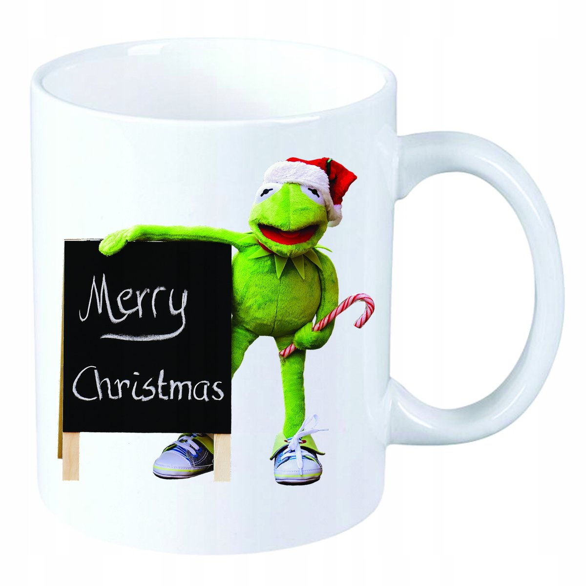 KUBEK Muppet Show Kermit Żaba Kermit the Frog+IMIĘ - Atram | Sklep ...