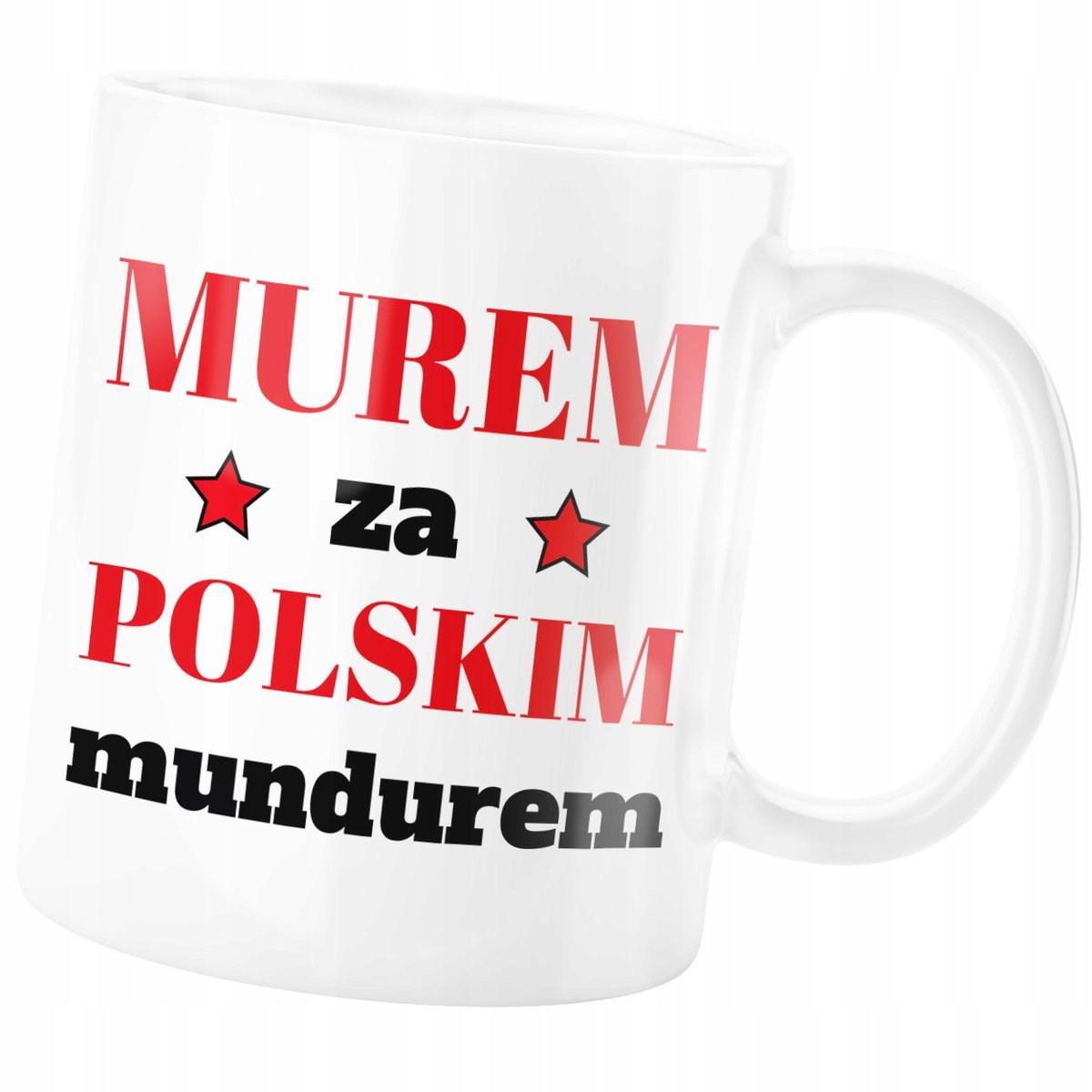 KUBEK MUREM ZA POLSKIM MUNDUREM ŻOŁNIERZ OBRONA GRANICY - Inna marka ...