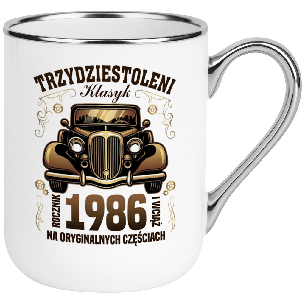 Kubek na 40 urodziny dla męża z nadrukiem z napisem śmieszny prezent ...