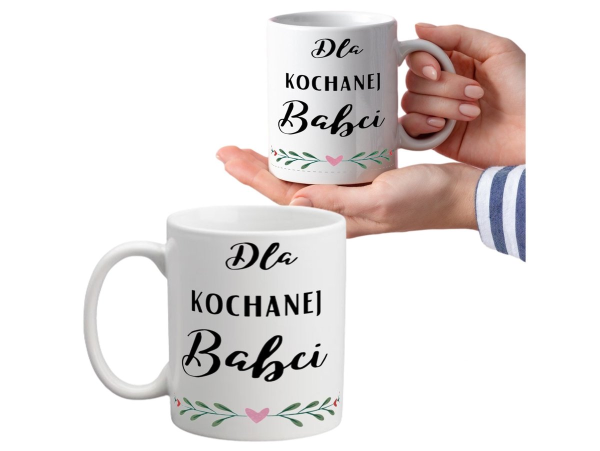 Kubek Na Dzień Babci Babcia Z Nadrukiem Prezent Dla Kochanej Babci Db5 - PrzydaSie.pl | Sklep ...
