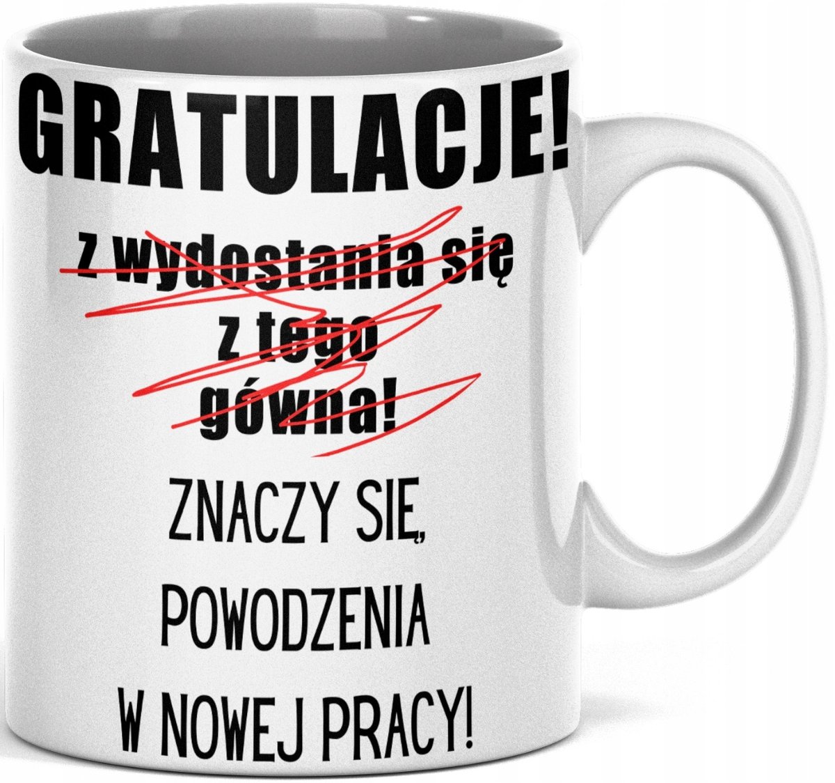 KUBEK NA POŻEGNANIE Z PRACY ODEJŚCIE KOLEGI PRACOWNIKA BIURA PREZENT SZEFA - Inna marka | Sklep ...