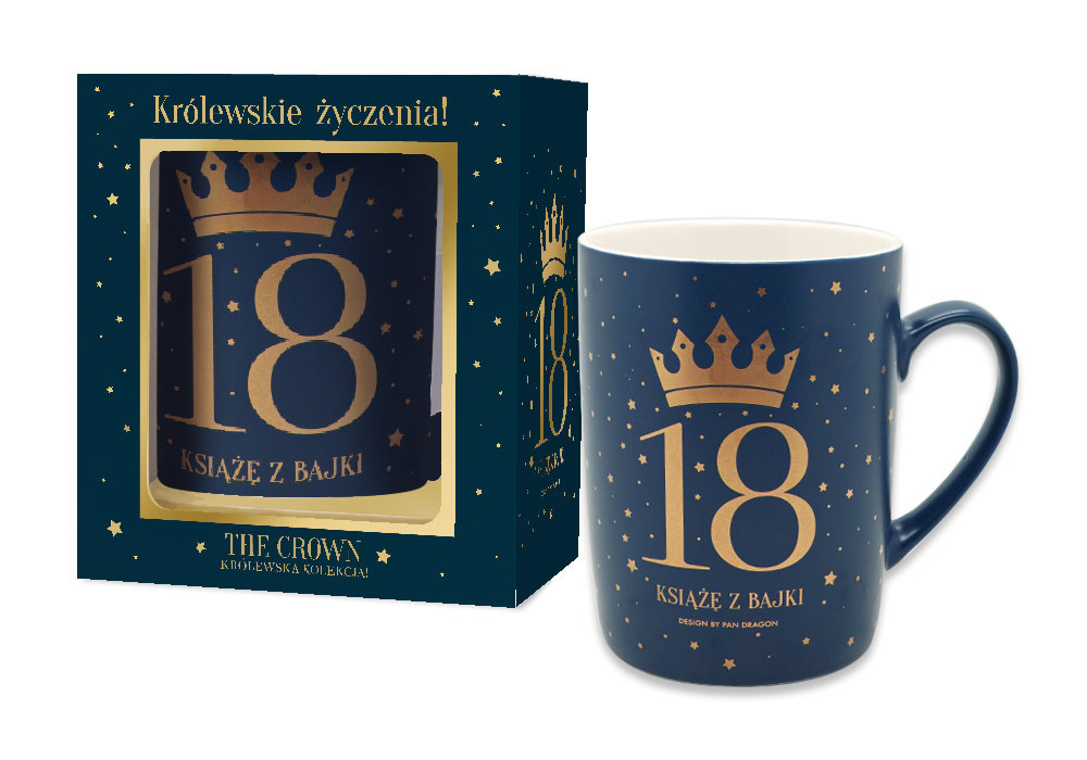 Kubek Na Urodziny 18 Lat Książę Z Bajki Prezent - Pan Dragon | Sklep ...