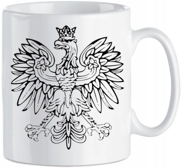 Kubek nadruk Godło POLSKA Orzeł 330 ml - Inna marka | Sklep EMPIK.COM
