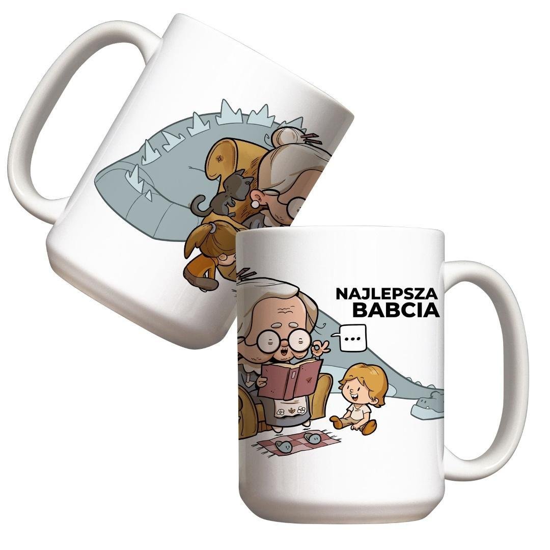 Kubek - Najlepsza babcia 440ml - Molom | Sklep EMPIK.COM