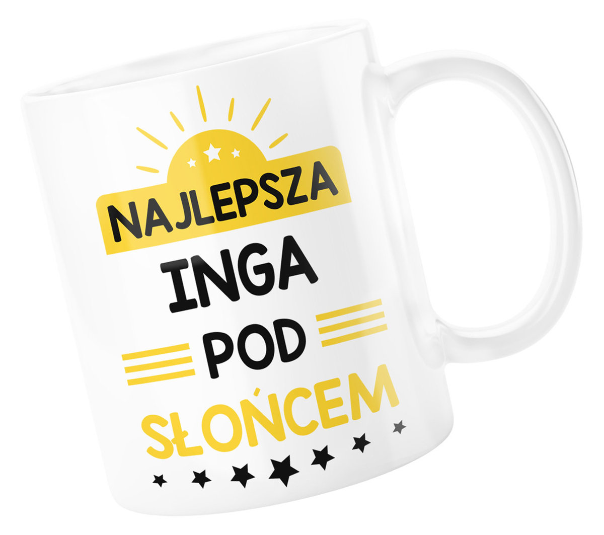 KUBEK NAJLEPSZA INGA POD SŁOŃCEM - Inna marka | Sklep EMPIK.COM