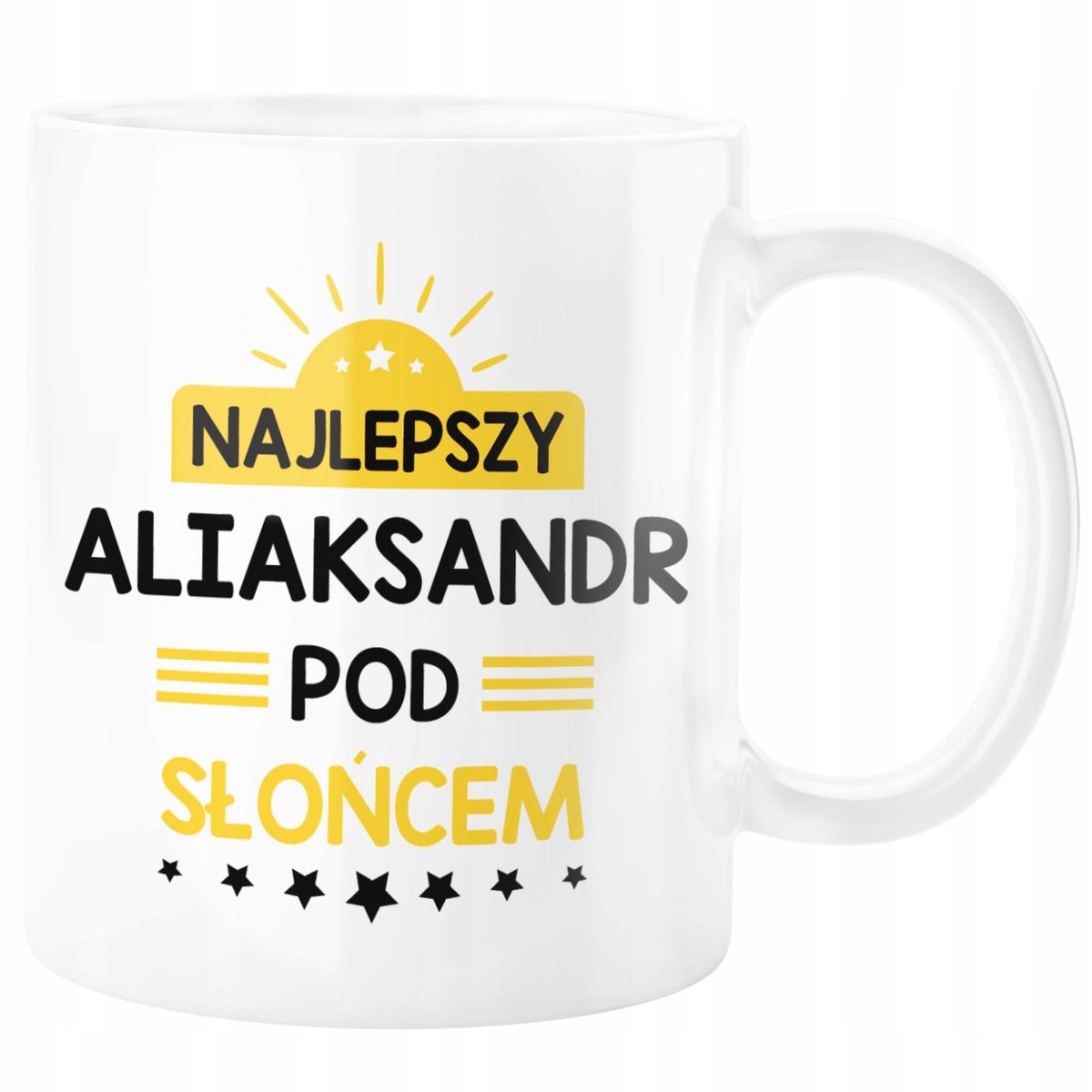 KUBEK NAJLEPSZY ALIAKSANDR POD SŁOŃCEM - Inna marka | Sklep EMPIK.COM