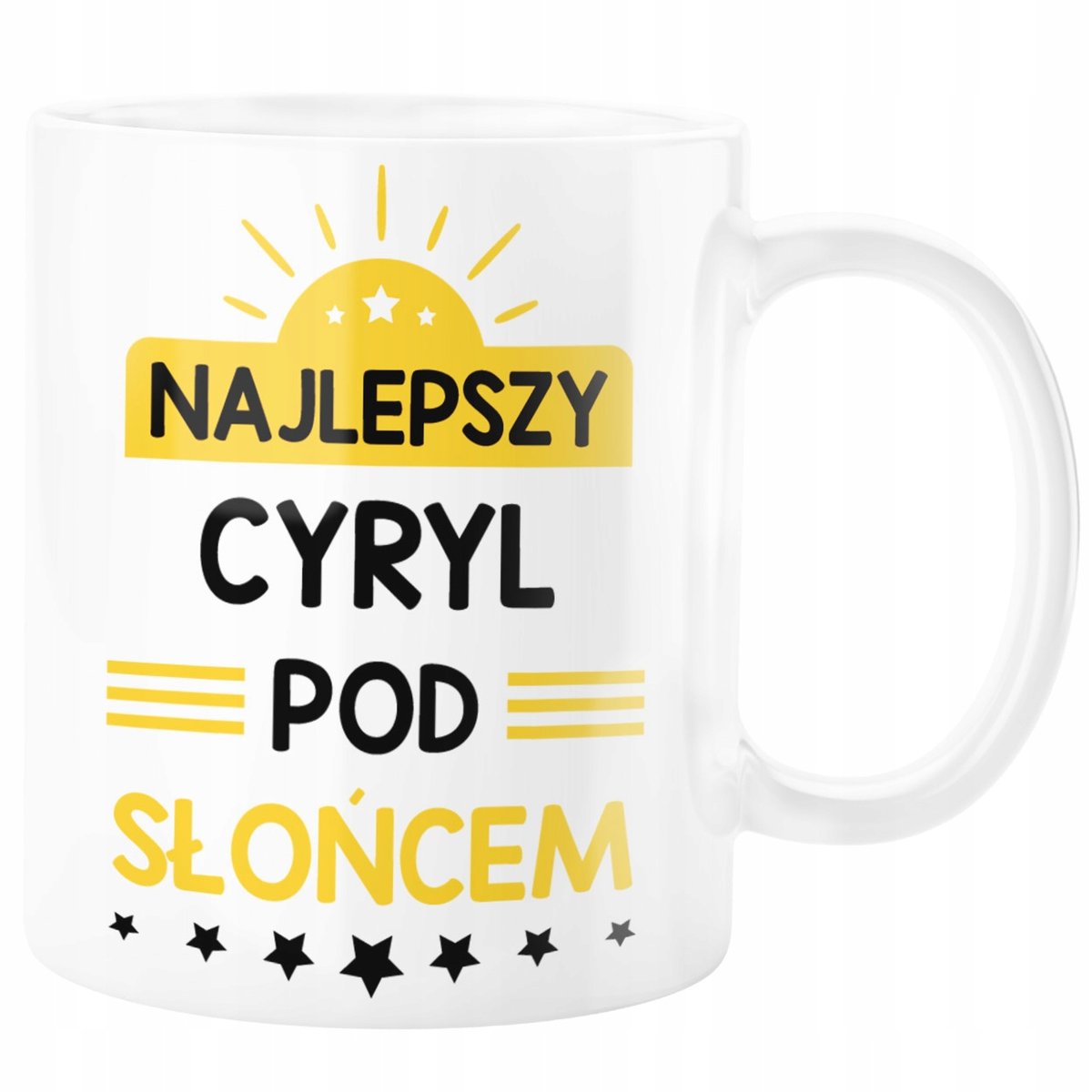 KUBEK NAJLEPSZY CYRYL POD SŁOŃCEM - StudioGraficzneKT | Sklep EMPIK.COM