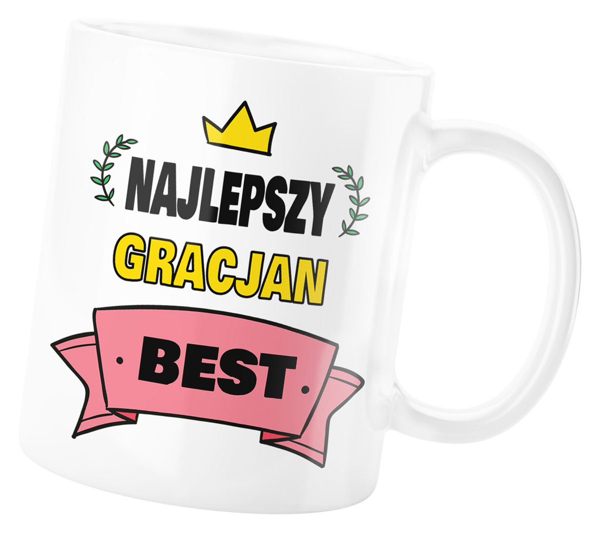 KUBEK NAJLEPSZY GRACJAN BEST PODZIĘKOWANIE PREZENT - Inna marka | Sklep ...