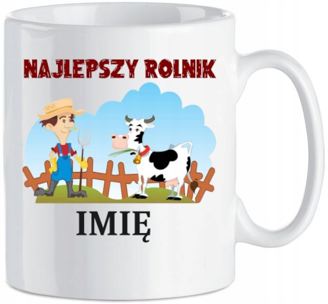 Kubek Najlepszy Rolnik Imię Prezent - Inna marka | Sklep EMPIK.COM