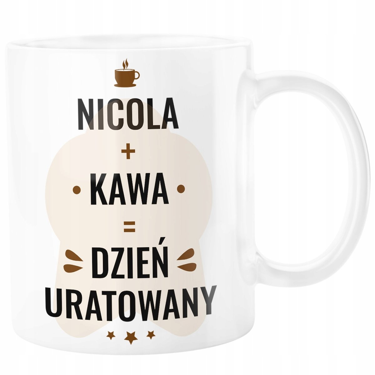 KUBEK NICOLA PLUS KAWA DZIEŃ URATOWANY - Inna marka | Sklep EMPIK.COM