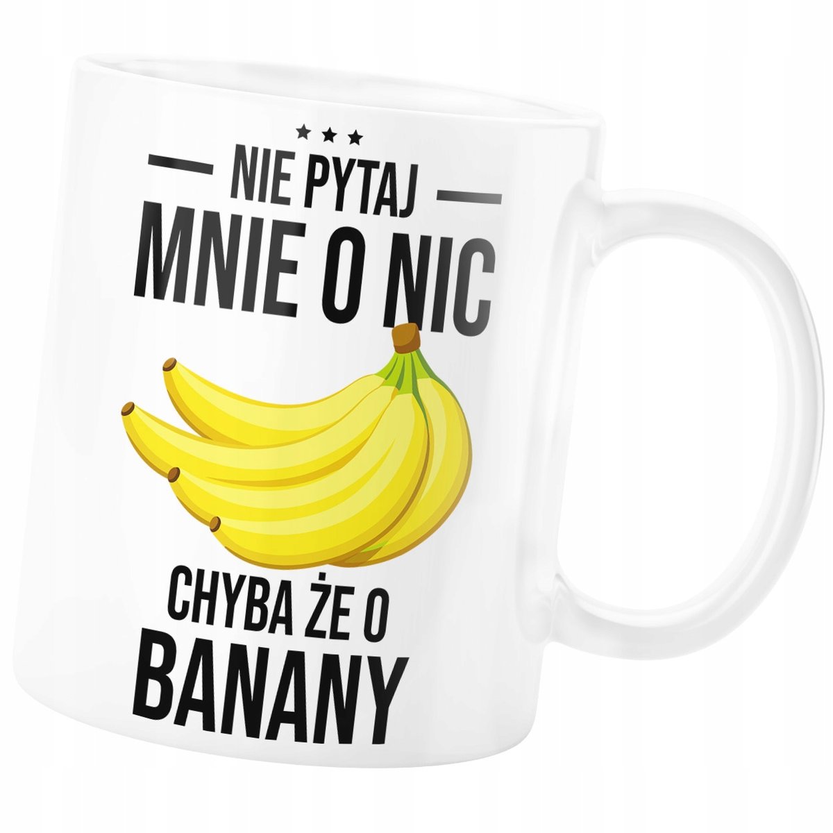 KUBEK NIE PYTAJ CHYBA ŻE O BANANY - Inna marka | Sklep EMPIK.COM