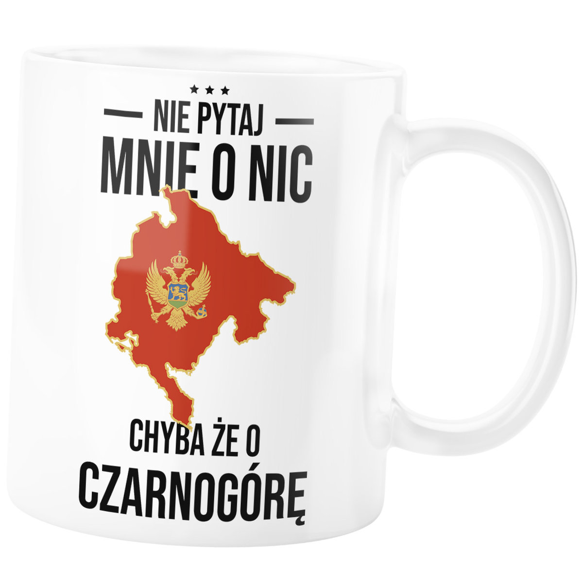 KUBEK NIE PYTAJ CHYBA ŻE O CZARNOGÓRA - Inna marka | Sklep EMPIK.COM