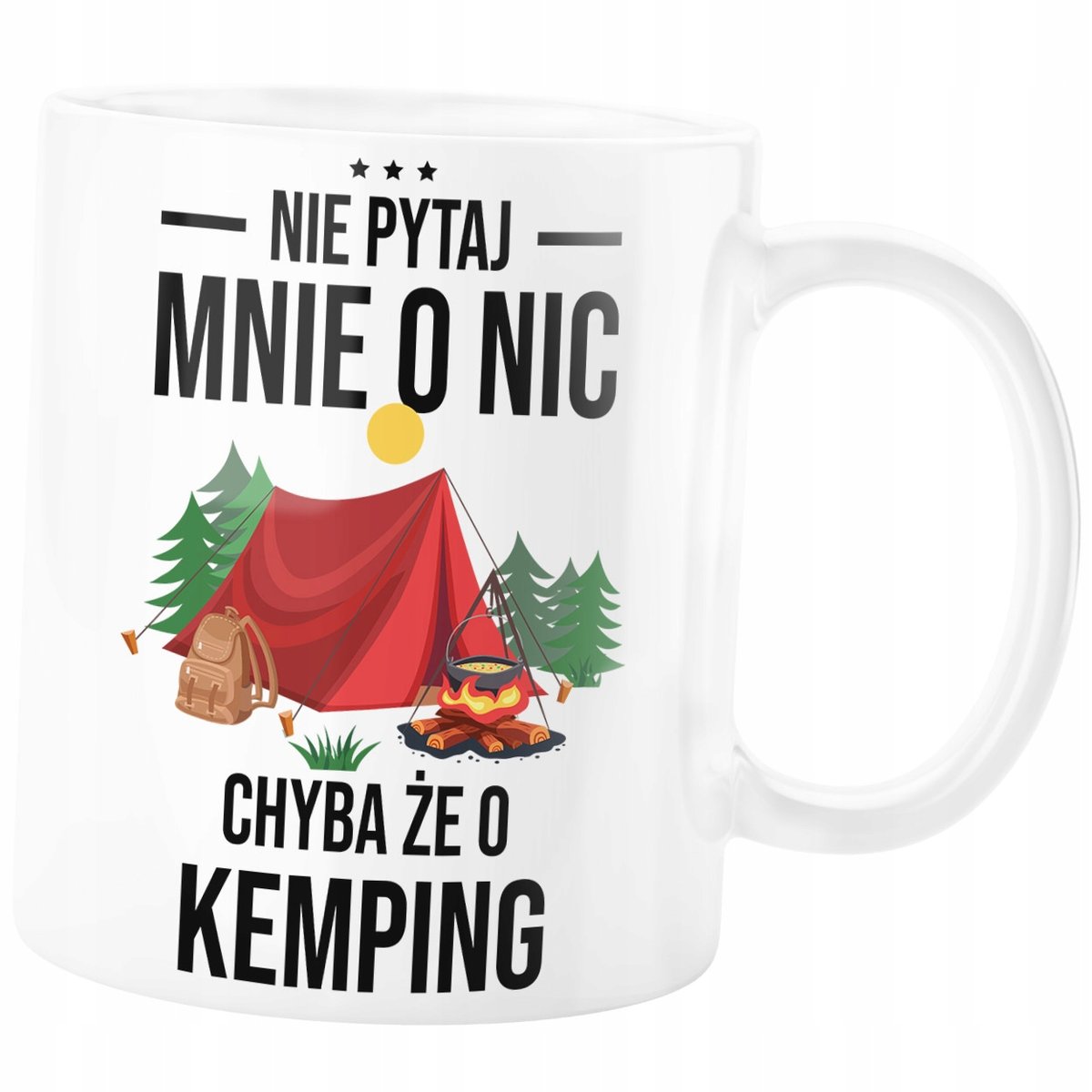 KUBEK NIE PYTAJ CHYBA ŻE O KEMPING - Inna marka | Sklep EMPIK.COM