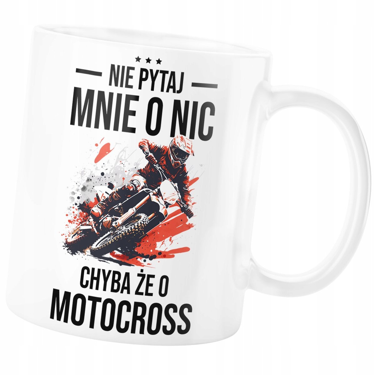 KUBEK NIE PYTAJ CHYBA ŻE O MOTOCROSS - Inna marka | Sklep EMPIK.COM