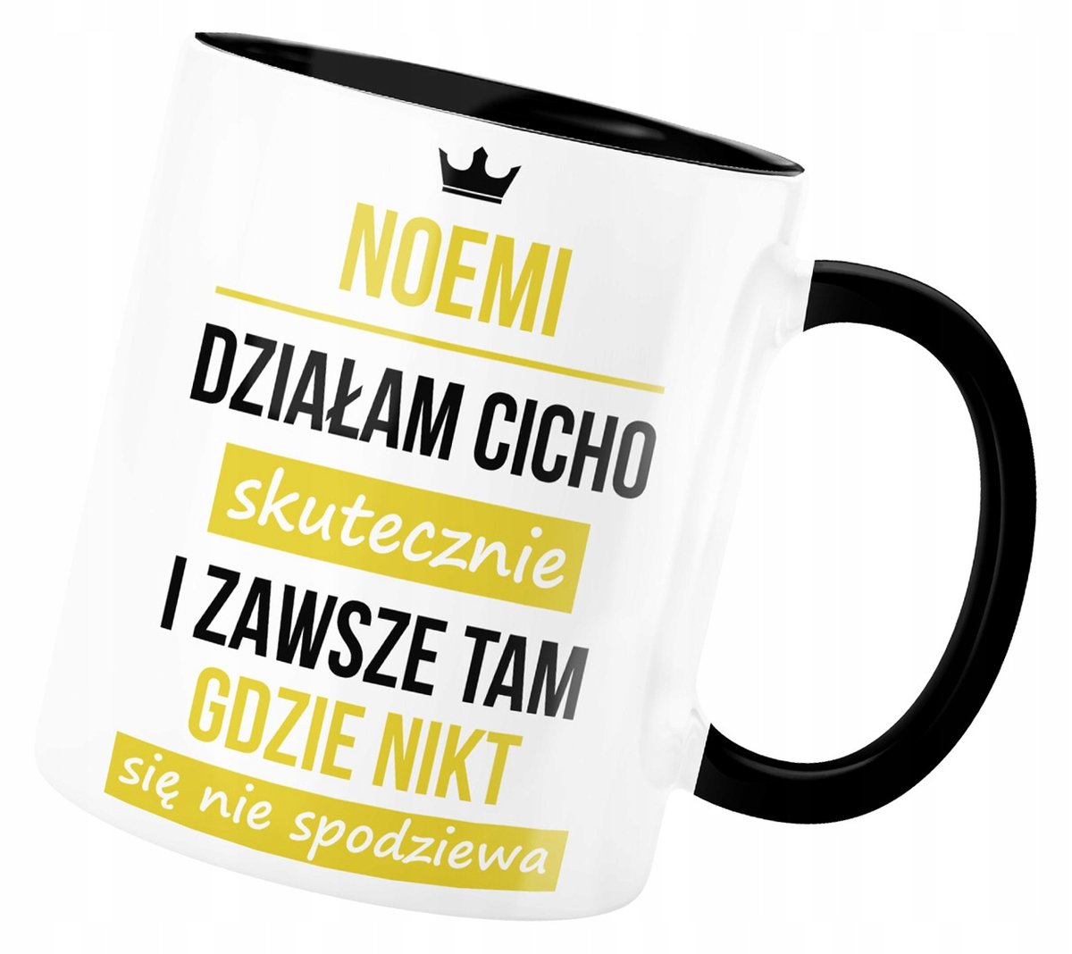KUBEK NOEMI DZIAŁAM CICHO SKUTECZNIE - Inna marka | Sklep EMPIK.COM
