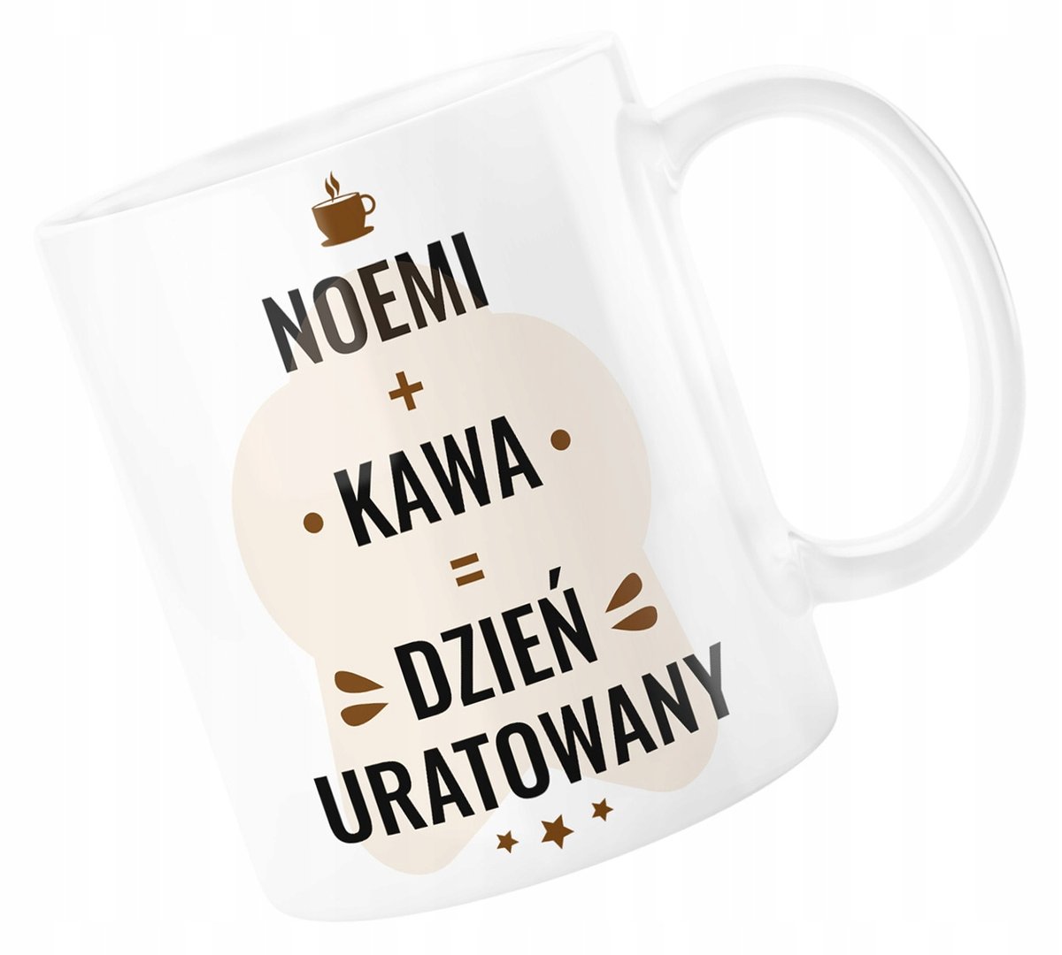 KUBEK NOEMI PLUS KAWA DZIEŃ URATOWANY - Inna marka | Sklep EMPIK.COM