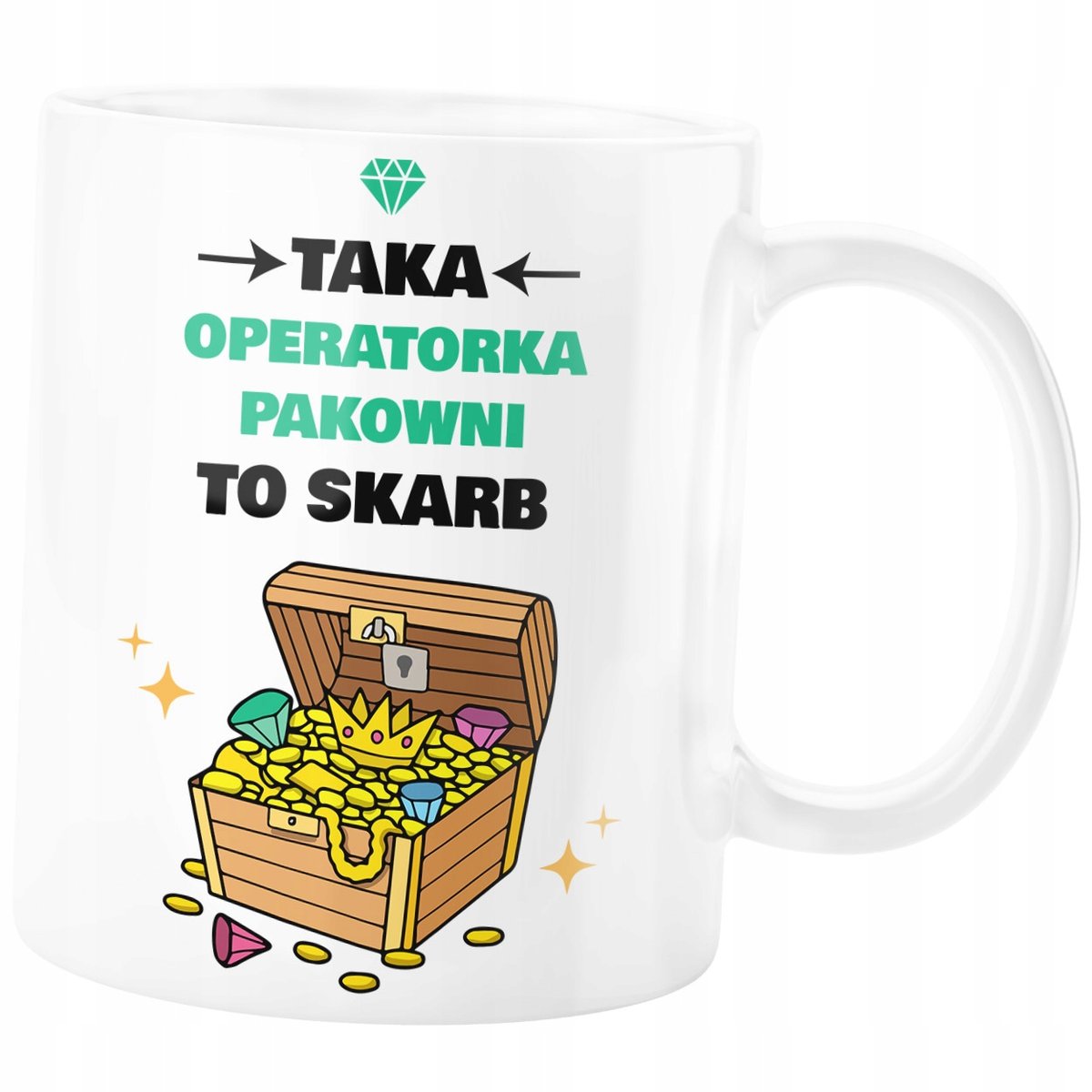 KUBEK OPERATORKA PAKOWNI TO SKARB PREZENT - Inna marka | Sklep EMPIK.COM