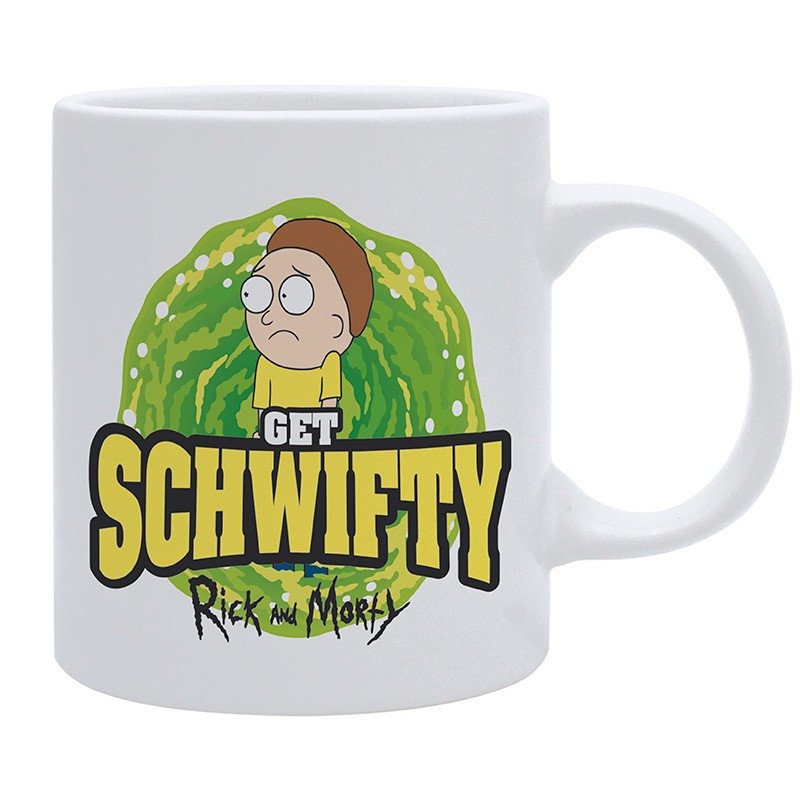Kubek Oryginalny 320Ml Rick And Morty Get Schwifty - Abysse Corp ...