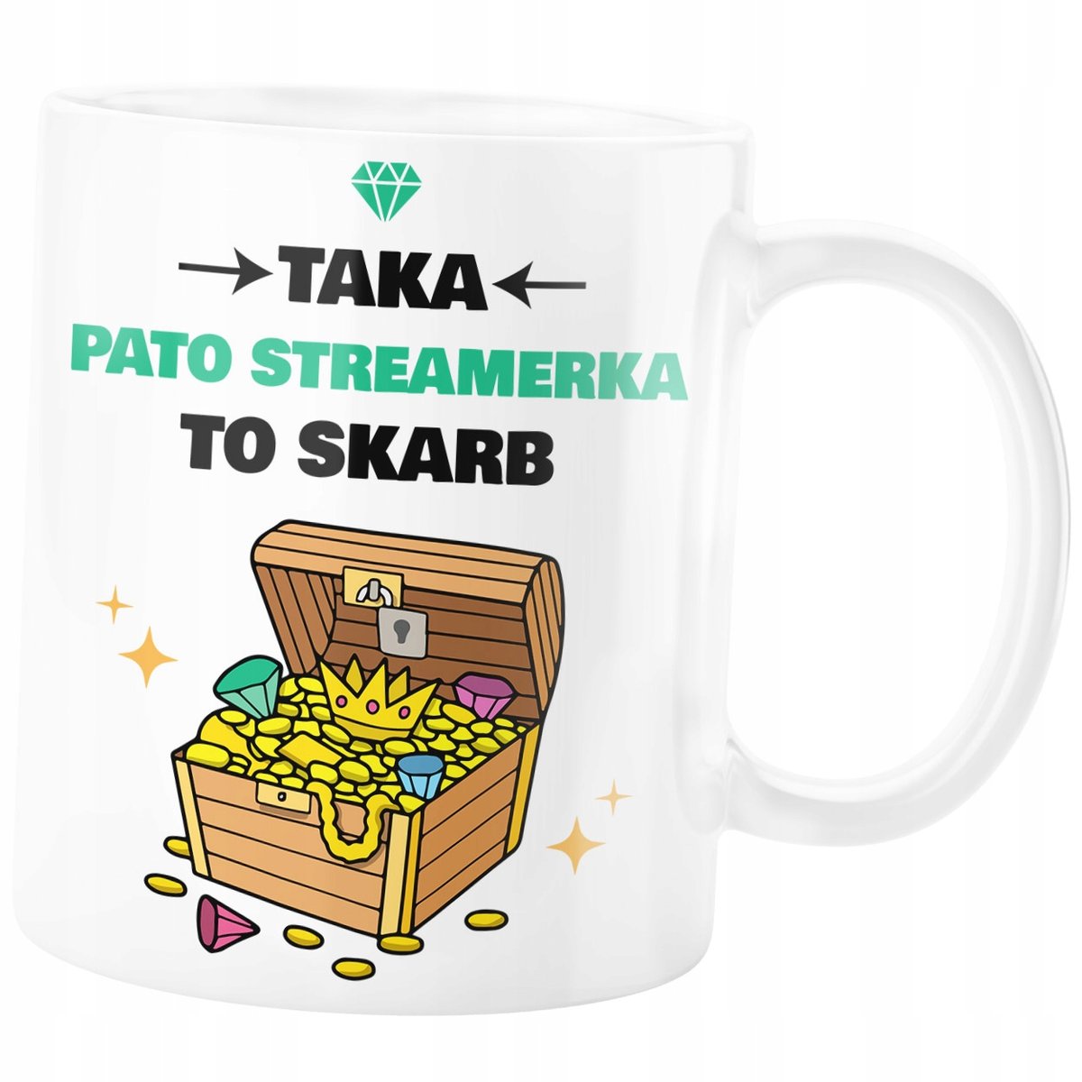 KUBEK PATO STREAMERKA TO SKARB PREZENT - Inna marka | Sklep EMPIK.COM