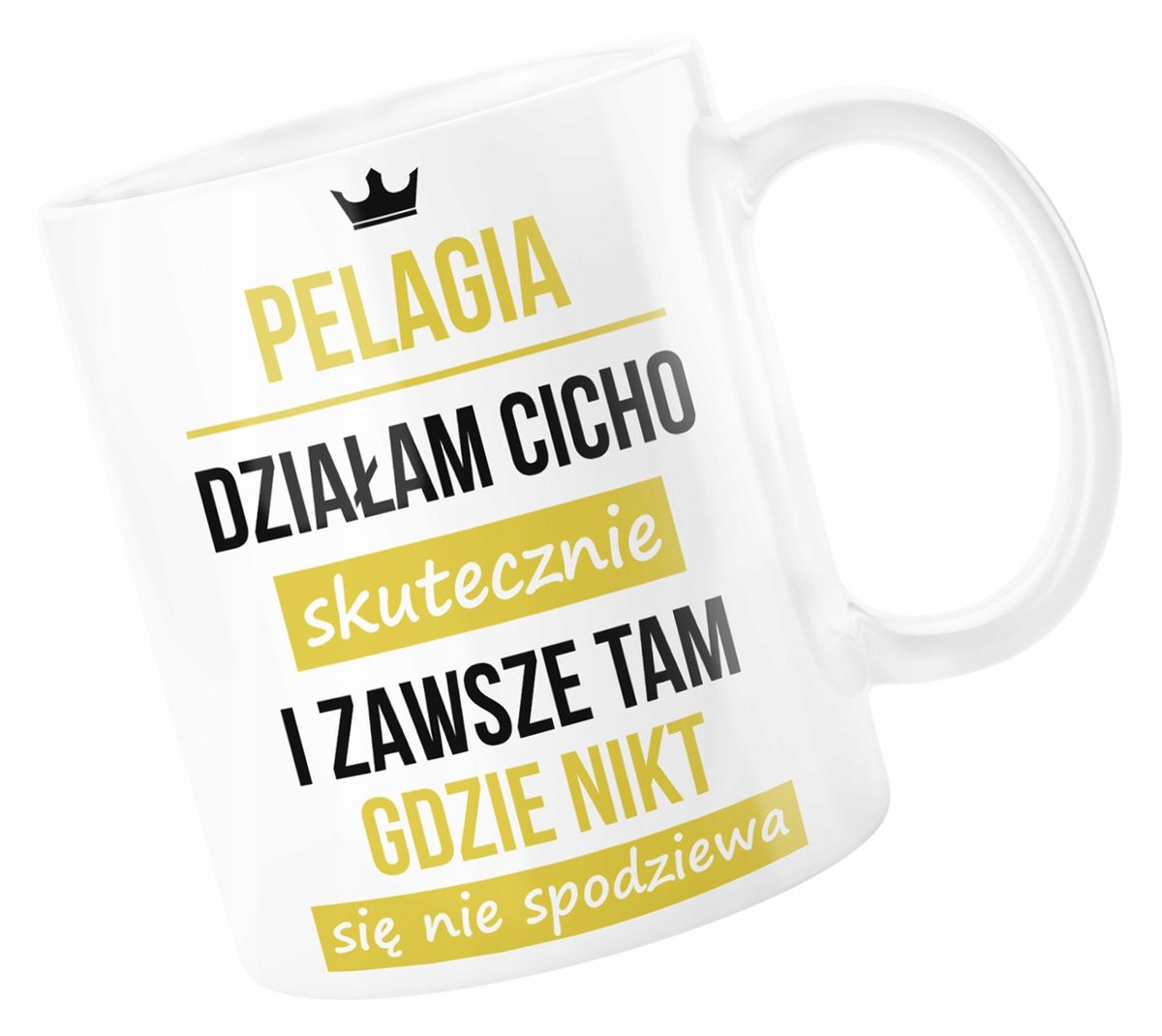 KUBEK PELAGIA DZIAŁAM CICHO SKUTECZNIE - Inna marka | Sklep EMPIK.COM