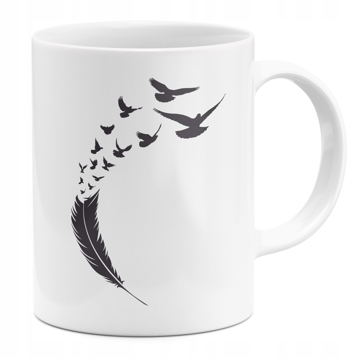 Kubek Pi ro Ptaki Matka Natura Zwierz ta Wolno - Inna marka | Sklep ...