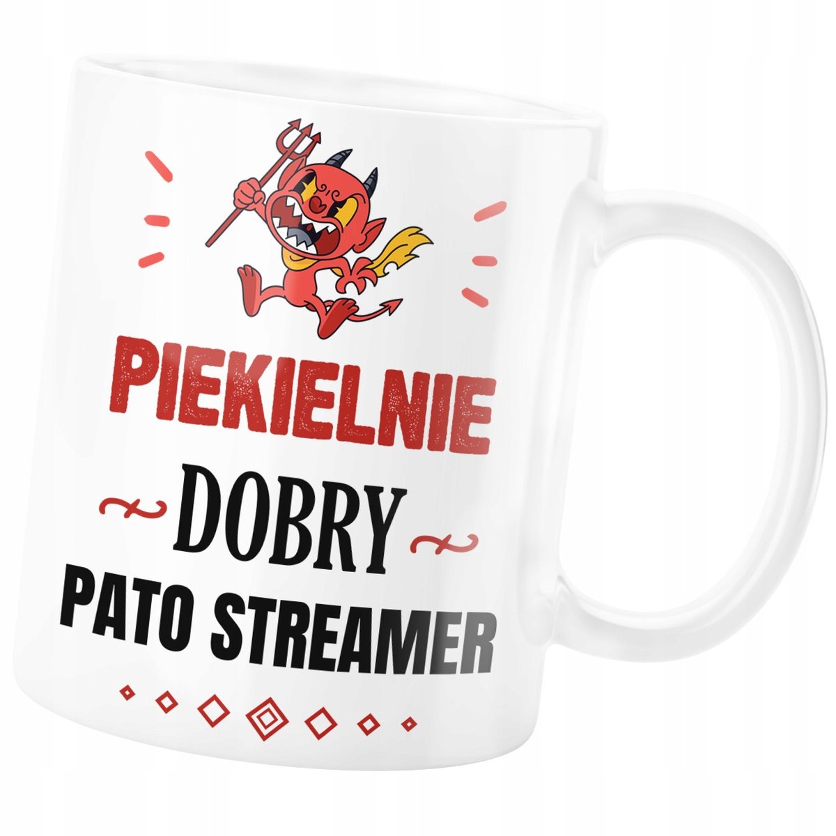 KUBEK PIEKIELNIE DOBRY PATO STREAMER - Inna marka | Sklep EMPIK.COM