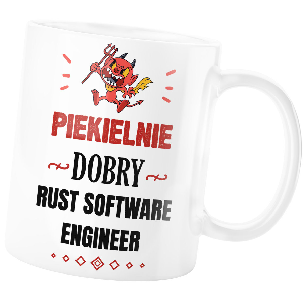 KUBEK PIEKIELNIE DOBRY RUST SOFTWARE ENGINEER - Inna marka | Sklep EMPIK.COM