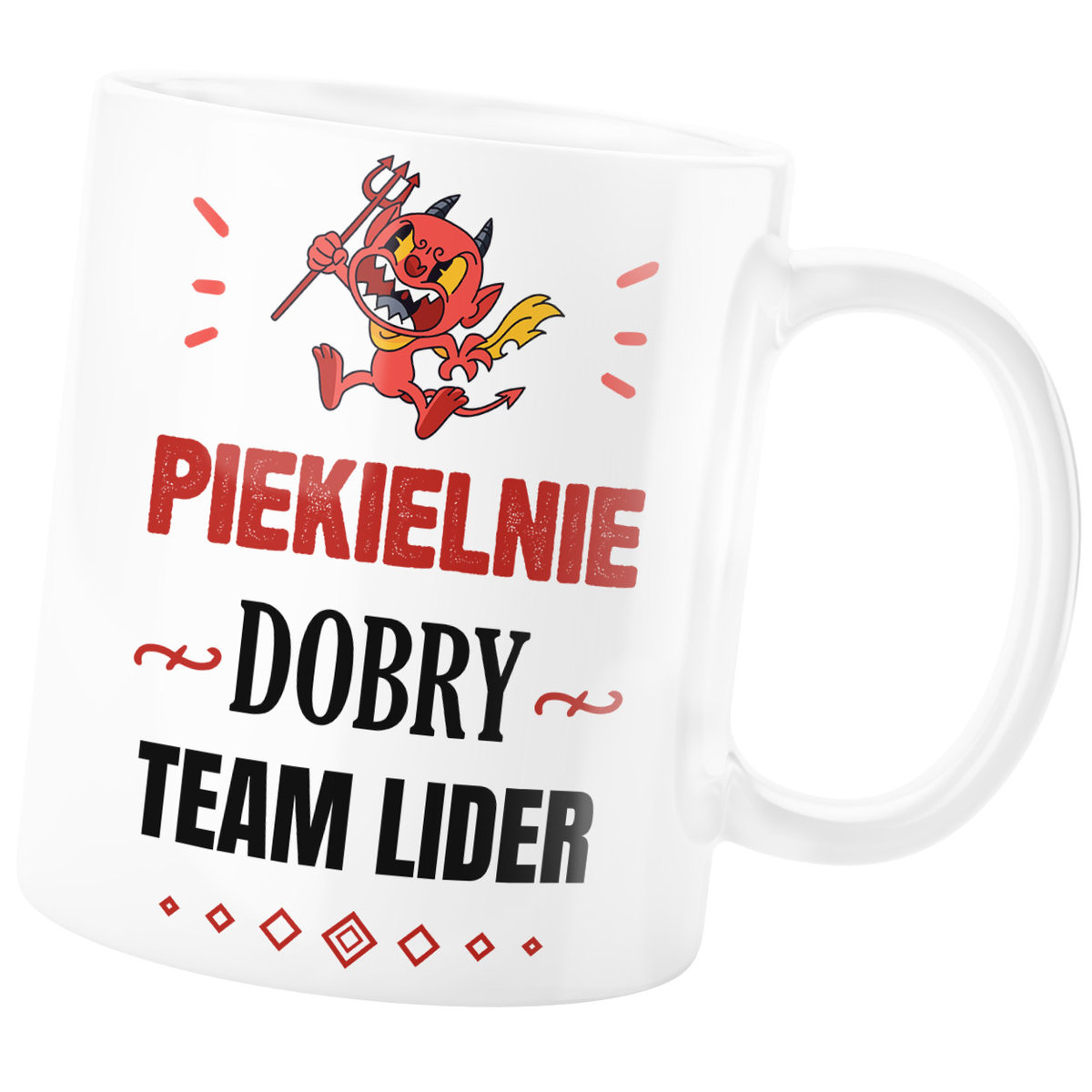 KUBEK PIEKIELNIE DOBRY TEAM LIDER - StudioGraficzneKT | Sklep EMPIK.COM
