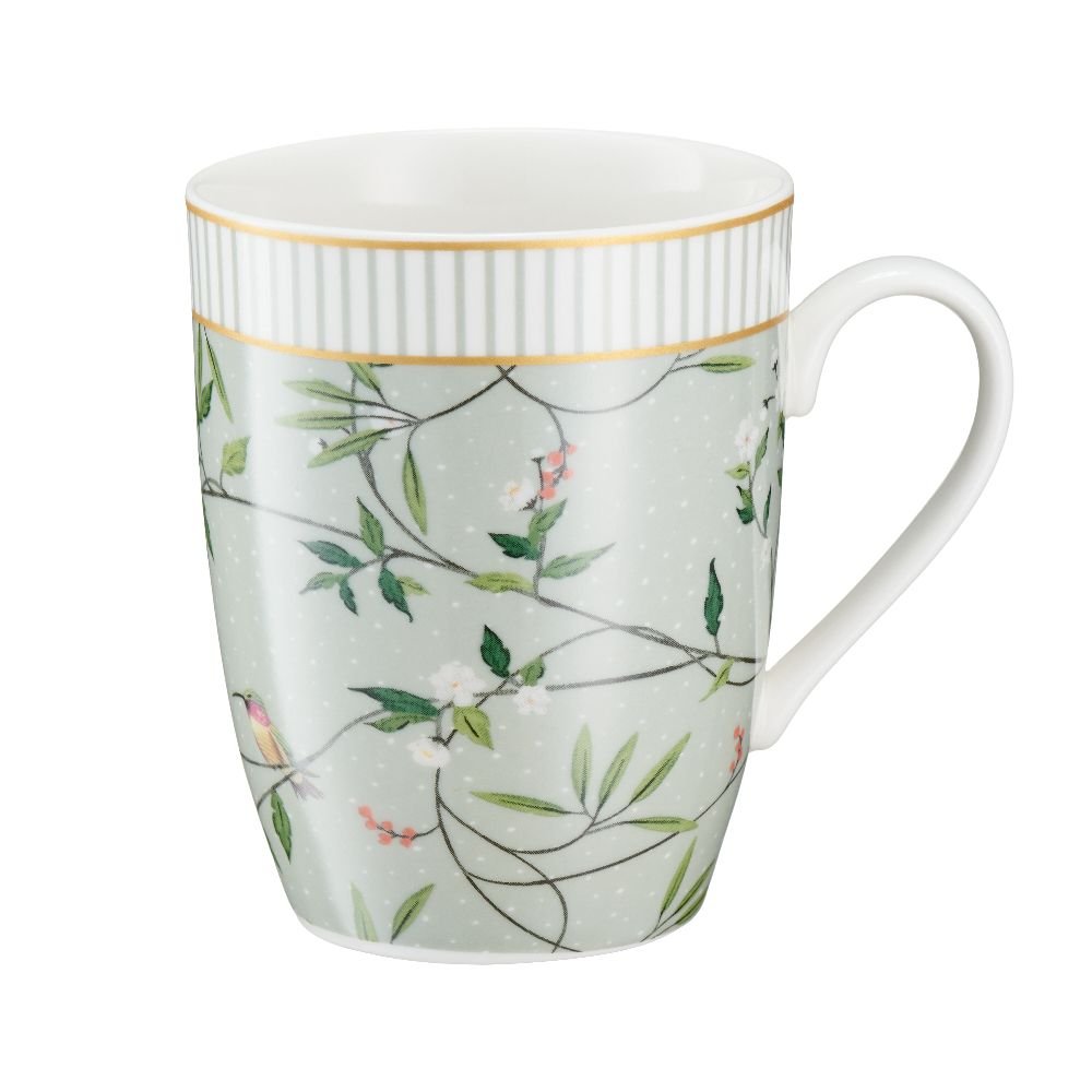 Kubek porcelanowy 330 ml NORIKO GREEN VILLA ITALIA - VILLA ITALIA ...