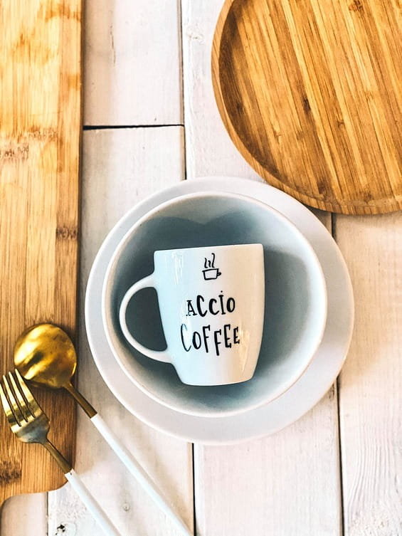 Kubek porcelanowy ACCIO COFFEE 300 ml, Jedrki biały - Jedrki | Sklep ...