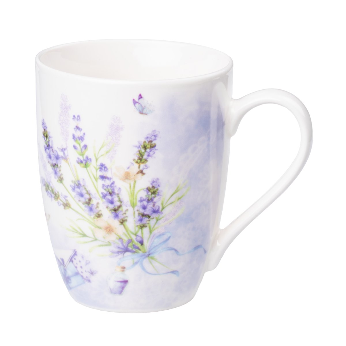 Kubek porcelanowy Kubek na kawę PRIMA DECO Lawenda 360 ml - PRIMA-DECO ...