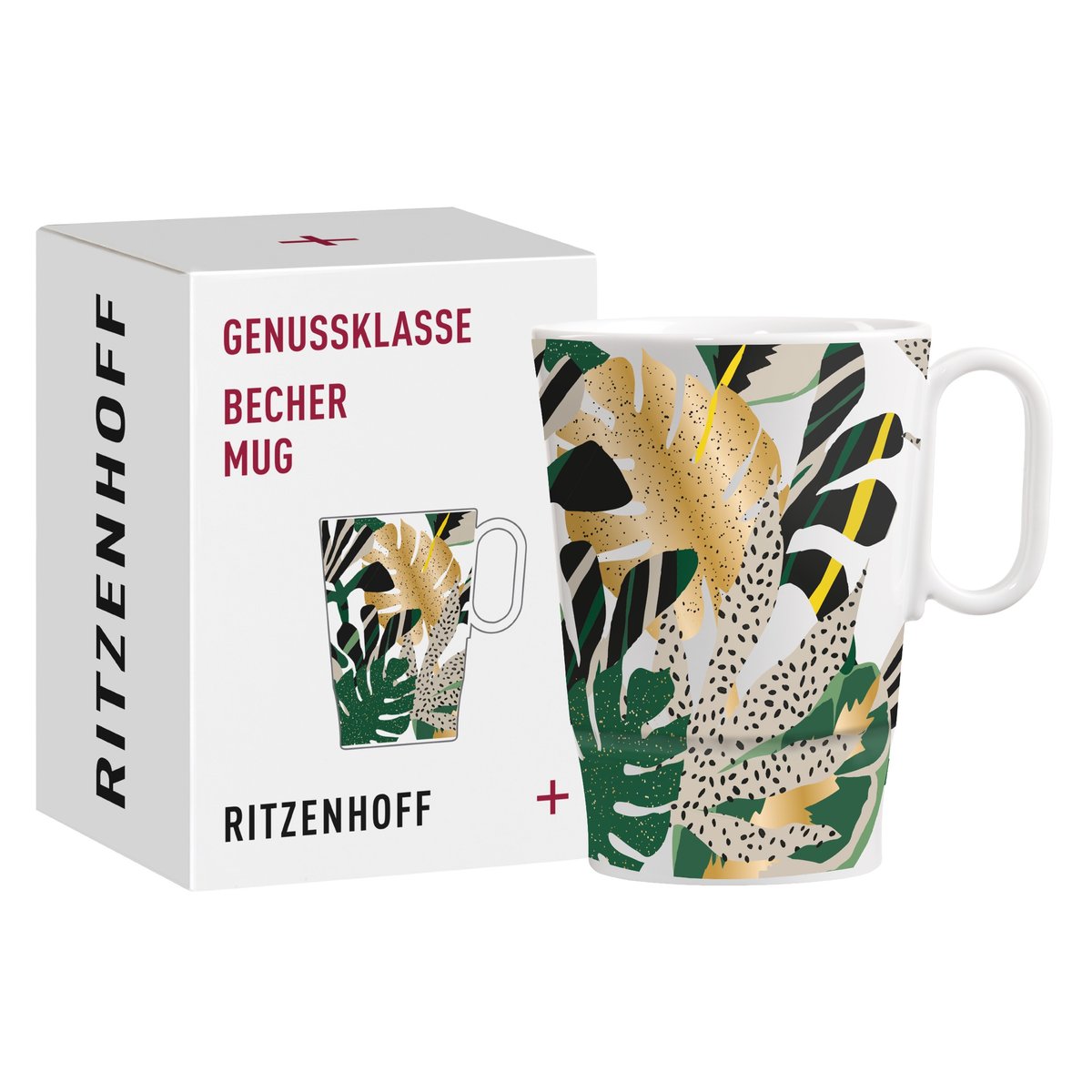 Kubek porcelanowy Ritzenhoff Genussklasse, 335 ml, Ritzenhoff Design ...