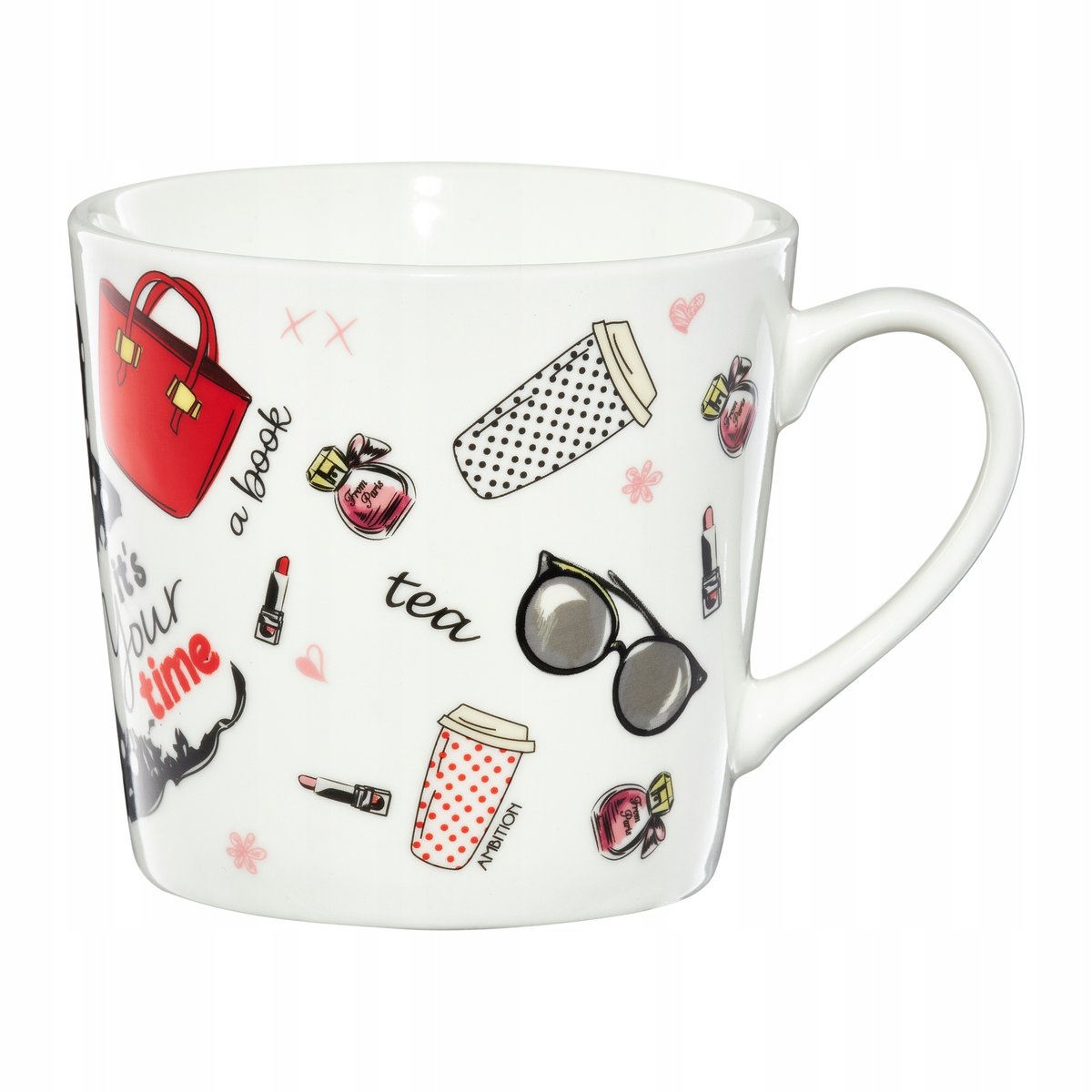 Kubek porcelanowy, Your time - Fashion, 400 ml, Dajar - Dajar | Sklep ...