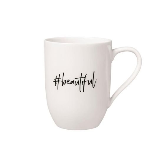 Kubek porcelanowy, z napisami, beautiful Statement, 280 ml, Villeroy ...