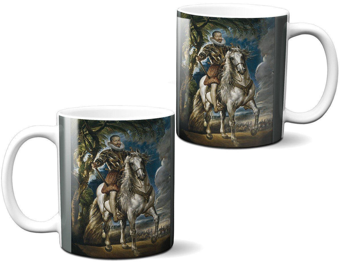 Kubek Portret konny księcia Lermy Peter Paul Rubens - Szyjemy Sztukę ...