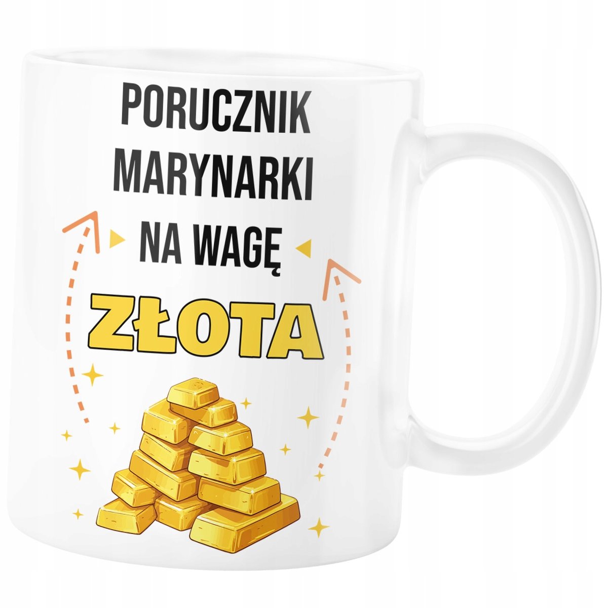 KUBEK PORUCZNIK MARYNARKI NA WAGĘ ZŁOTA PREZENT - Inna marka | Sklep ...