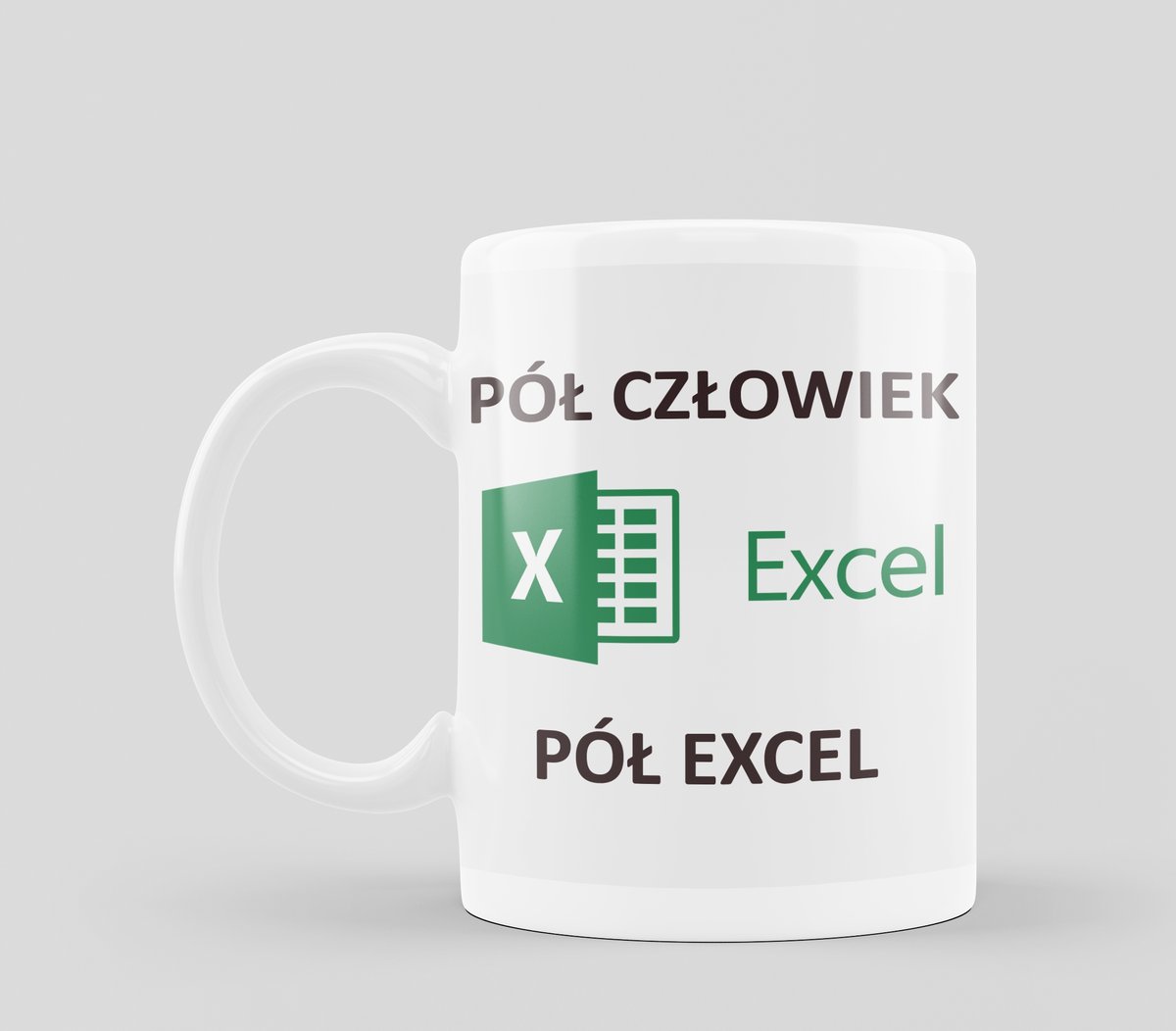 KUBEK PRACA KOLEŻANKA KOLEGA EXCEL KSIĘGOWA + IMIĘ - Atram | Sklep ...