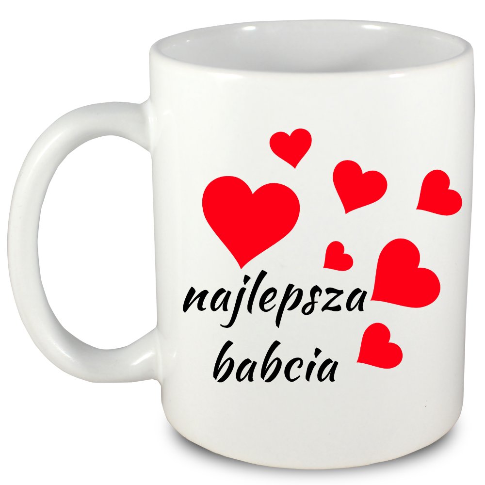 Kubek prezent dla babci, babcia + imię, 1 - Pozostali producenci | Sklep EMPIK.COM