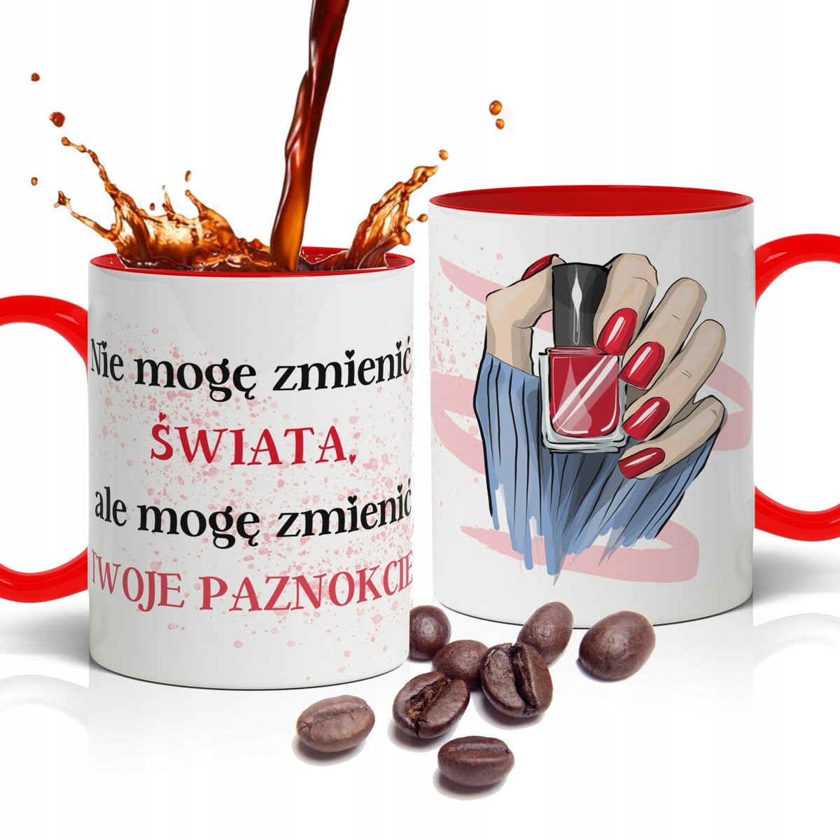 Kubek, PREZENT DLA MANIKIURZYSTKI, 330 ml, StyleCouture - StyleCouture | Sklep EMPIK.COM