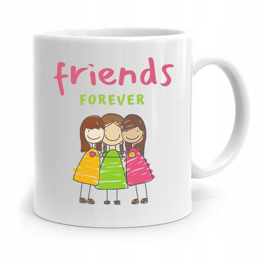 KUBEK PREZENT DLA PRZYJACIELA FRIENDS FOREVER z Nadrukiem ze Zdjęciem ...