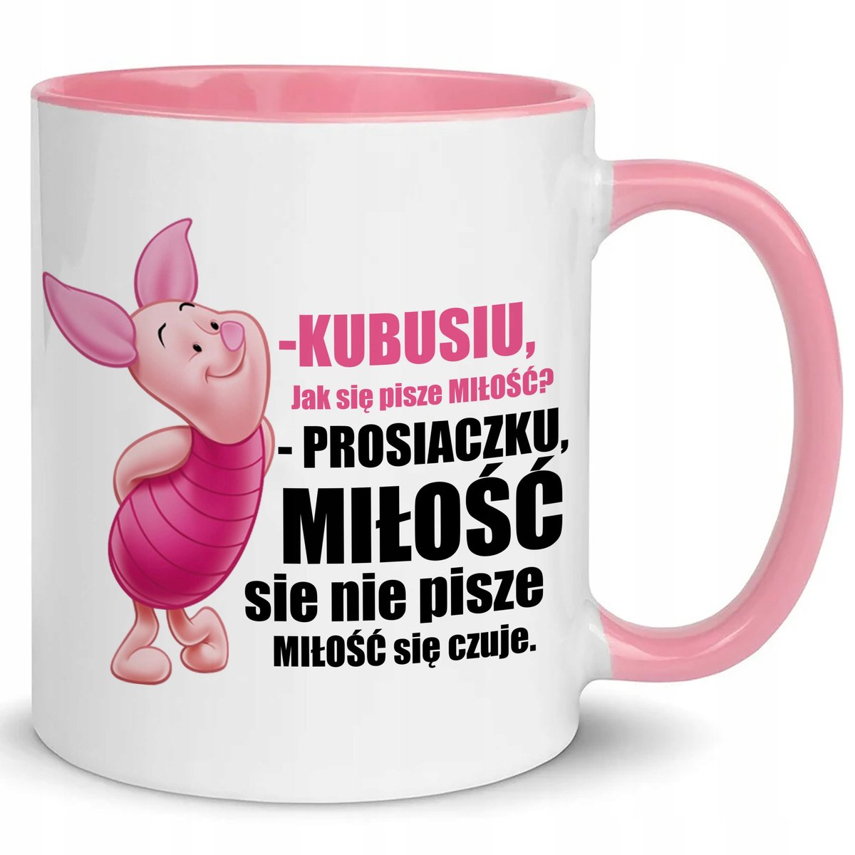 KUBEK Prezent PROSIACZEK KUBUŚ PUCHATEK Wz +DODATKOWO - Inna marka ...