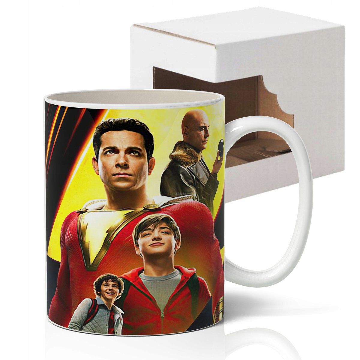 KUBEK Prezent SHAZAM GRA O TRON SERIALE +w prezencie - Inna marka ...