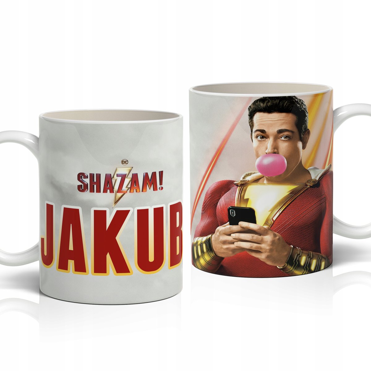 KUBEK Prezent SHAZAM GRA O TRON SERIALE +w prezencie - Inna marka ...