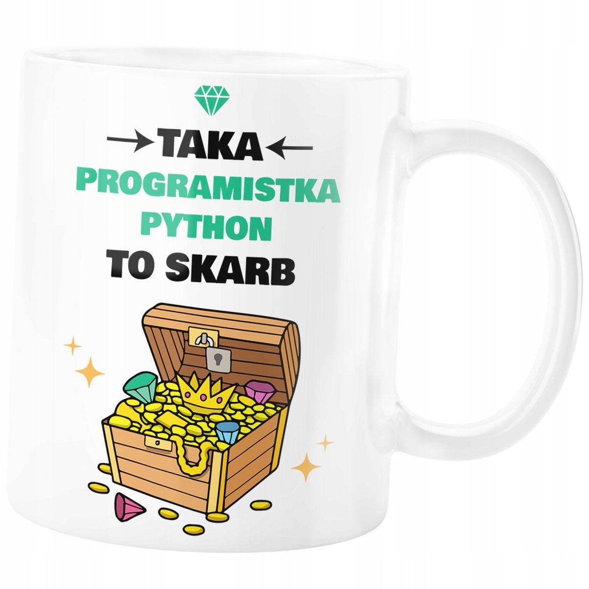 KUBEK PROGRAMISTKA PYTHON TO SKARB PREZENT - Inna marka | Sklep EMPIK.COM