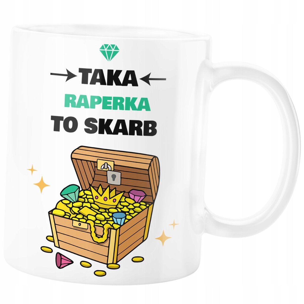 KUBEK RAPERKA TO SKARB PREZENT - Inna marka | Sklep EMPIK.COM