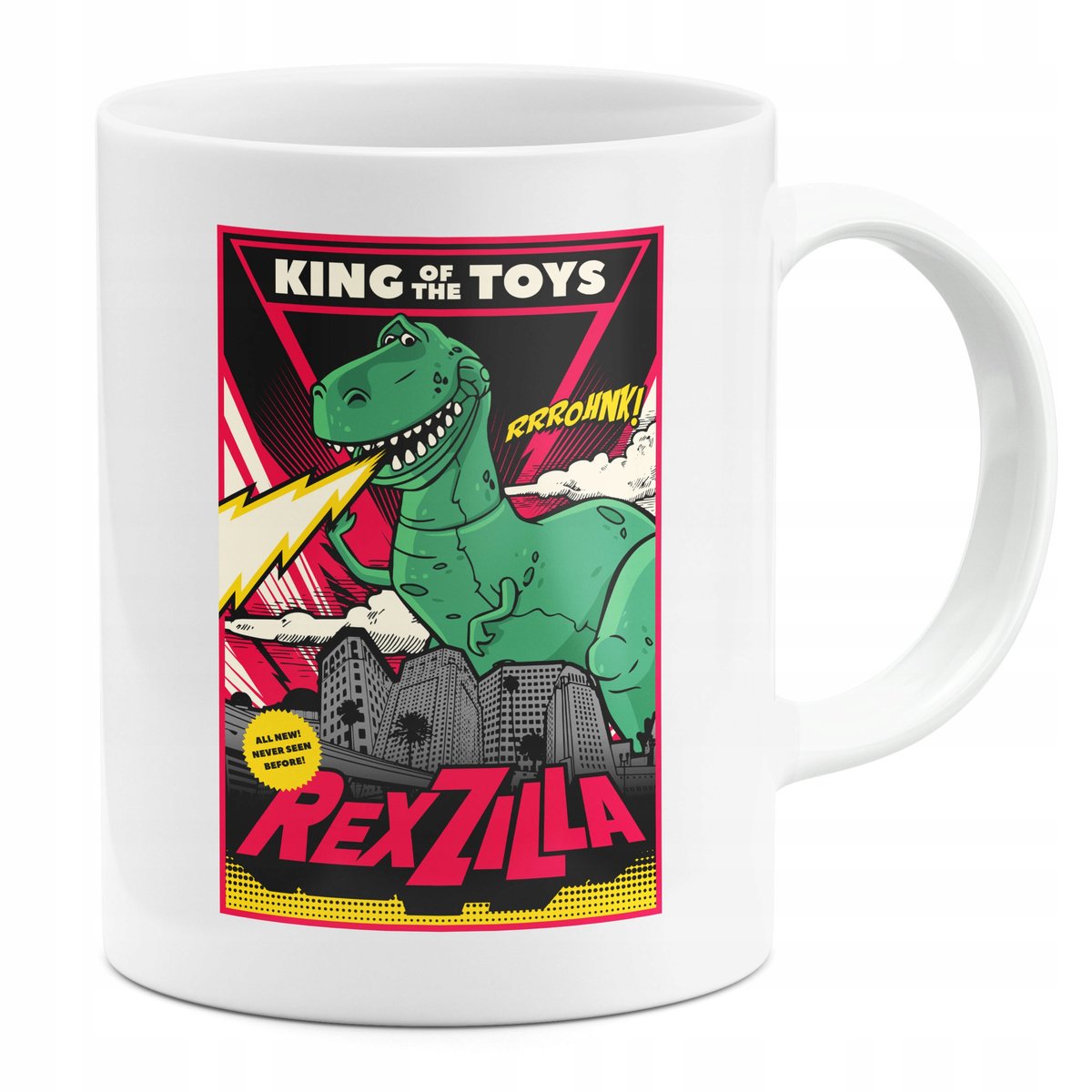 Kubek Rexzilla Godzilla T-Rex Toy Story Rex - Inna marka | Sklep EMPIK.COM
