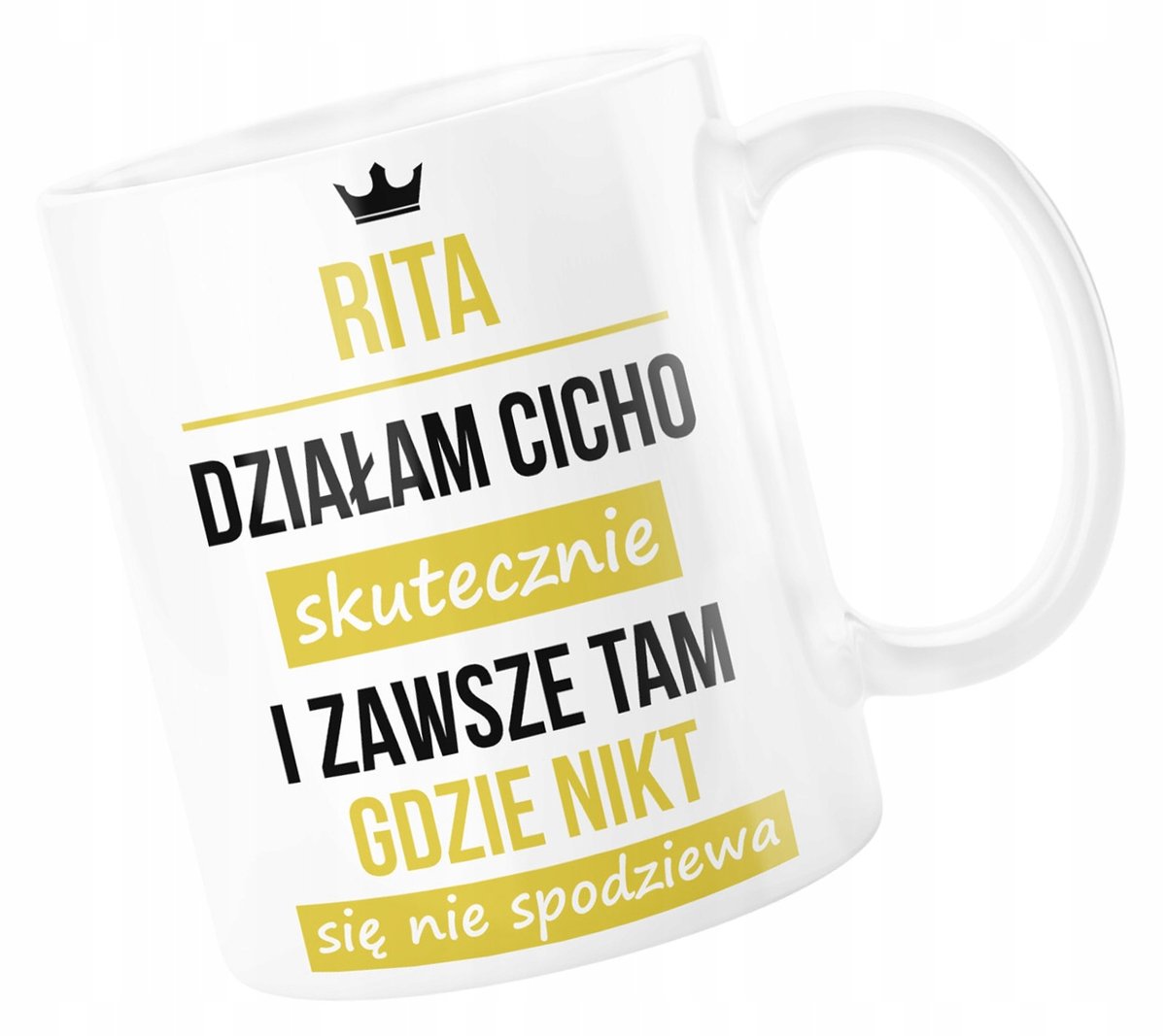 KUBEK RITA DZIAŁAM CICHO SKUTECZNIE - Inna marka | Sklep EMPIK.COM