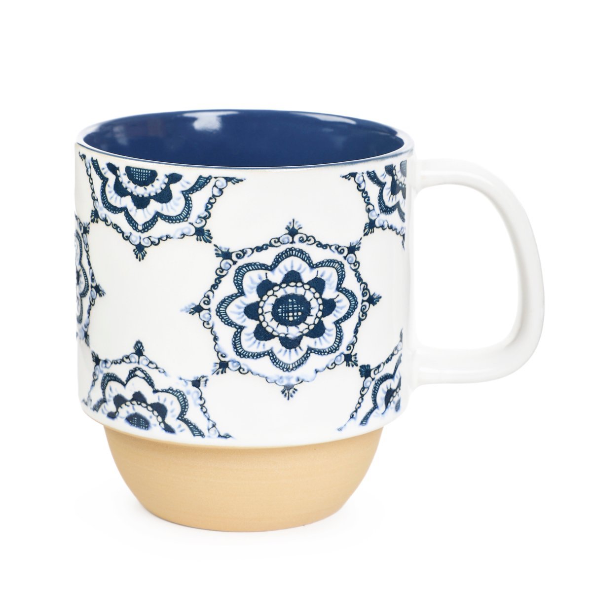 Kubek RODES w niebieskie duże wzory 0,35 l HOMLA - Homla | Sklep EMPIK.COM