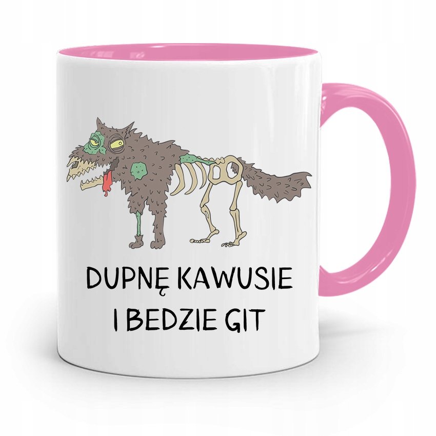KUBEK RÓŻOWY WETERYNARZA DUPNE KAWUSIE BĘDZIE GIT z Nadrukiem ze ... KUBEK RÓŻOWY WETERYNARZA DUPNE KAWUSIE BĘDZIE GIT z Nadrukiem ze ...